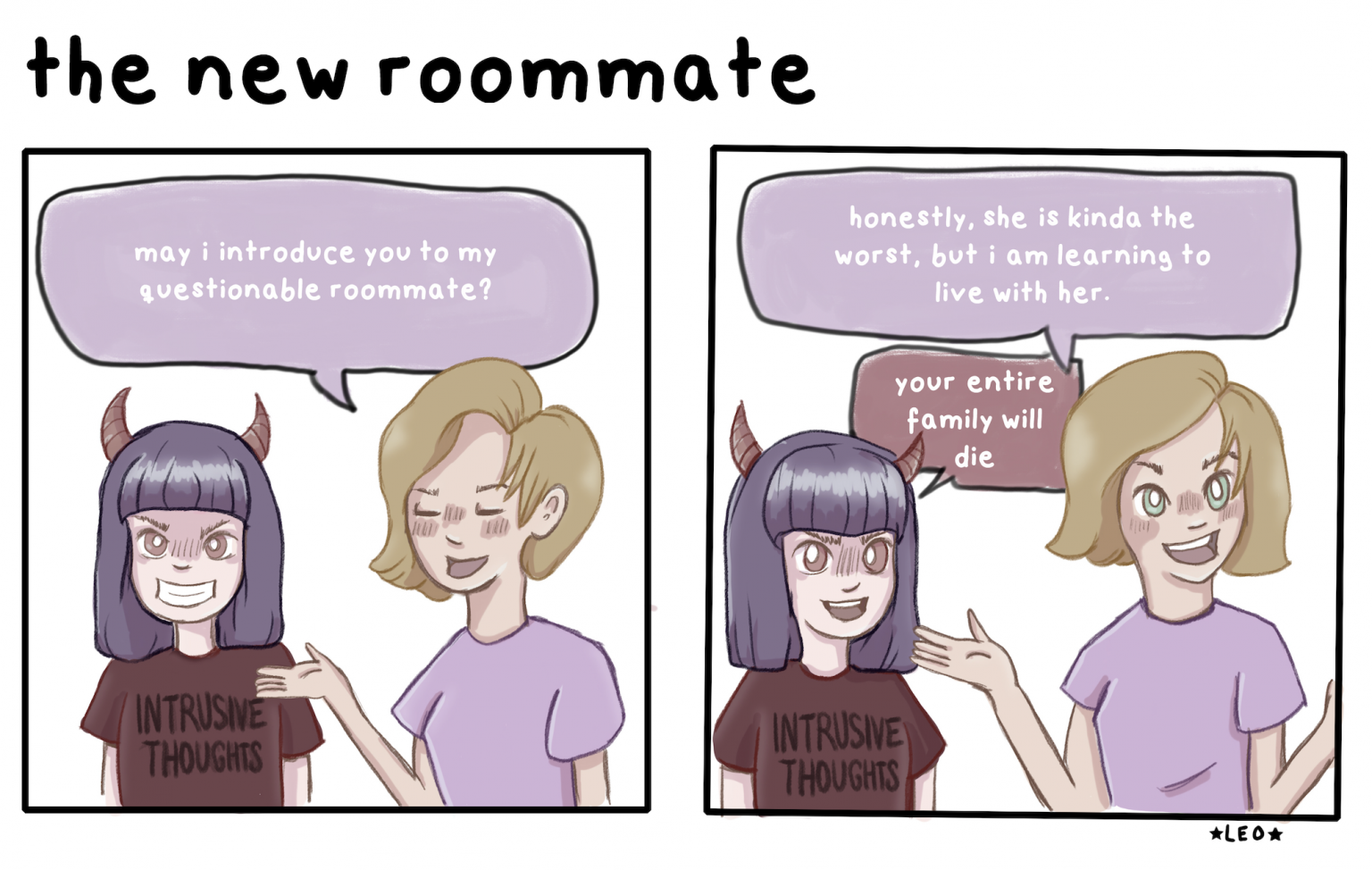 OCD Cartoons - OCD in Kids