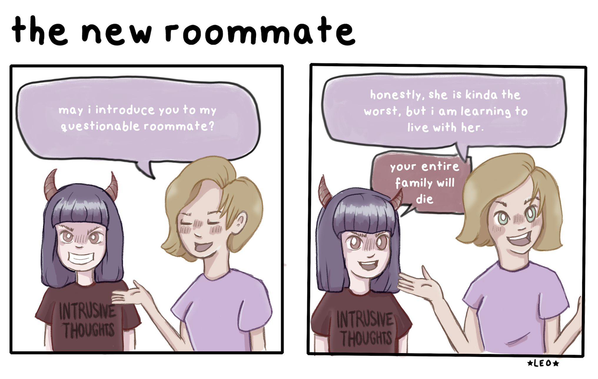 OCD Cartoons - OCD in Kids